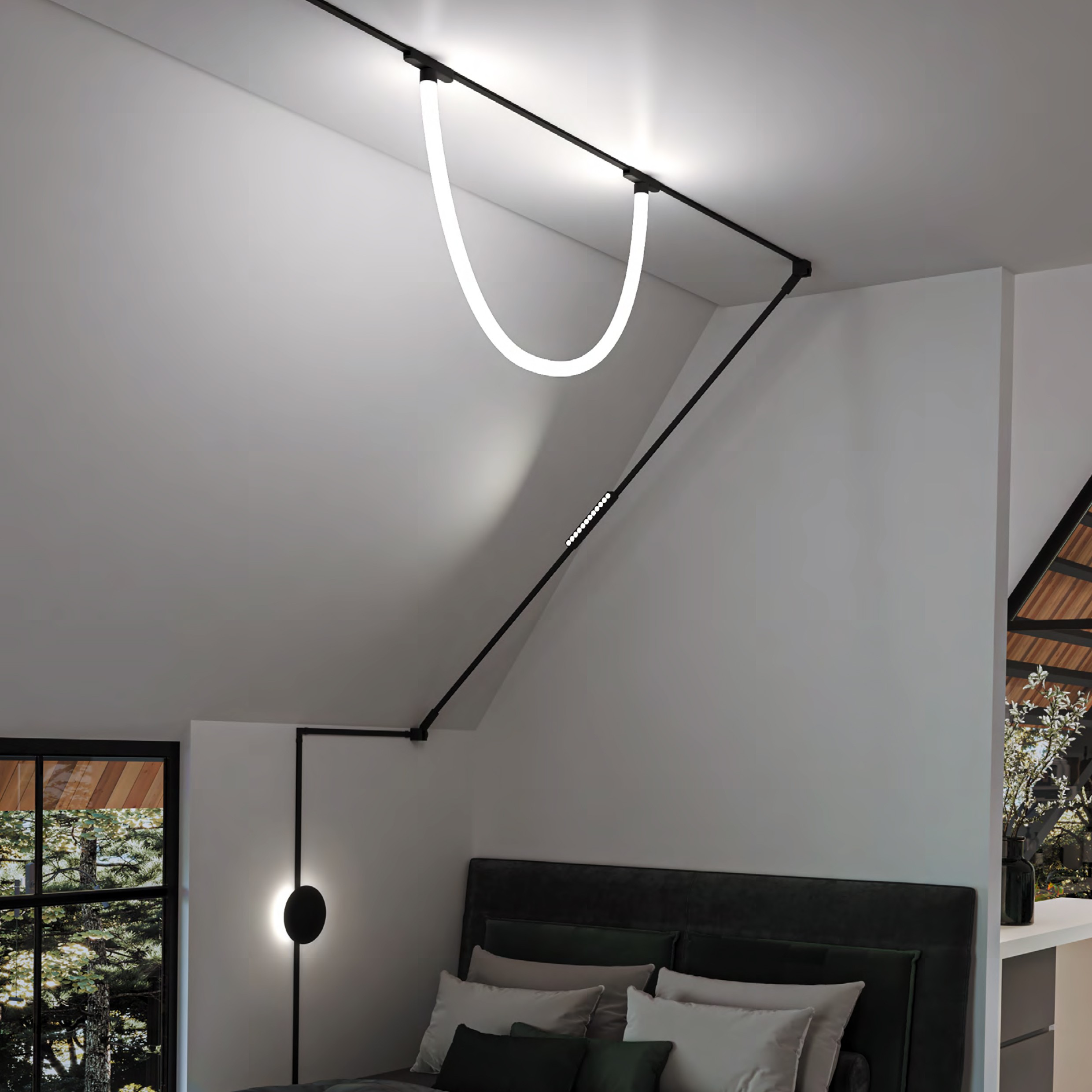 Плоская компактная магнитная трековая система Arte Lamp Rapid со Smart ...